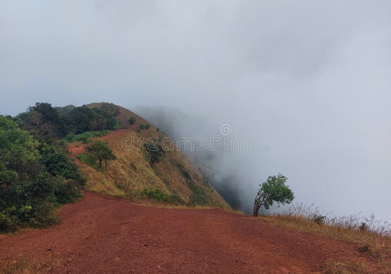 Kudajadri Hills Trekking - Adobe of Spirituality Stock Photo - Image of ...