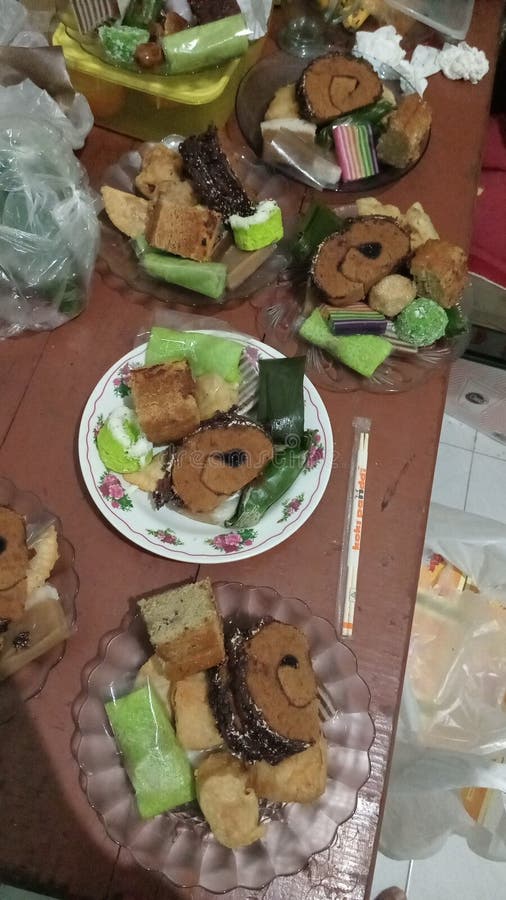 Kue Khas Traditional Indonesia Editorial Stock Photo - Image of ...