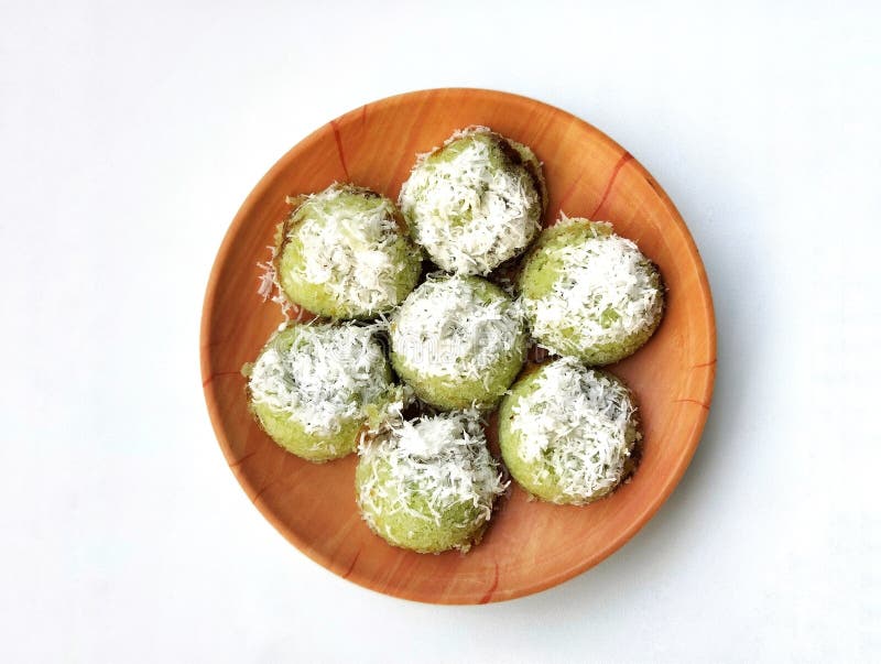 Kue Putu Ayu, Indonesian Traditional Steamed Cake Stock Photo - Image ...