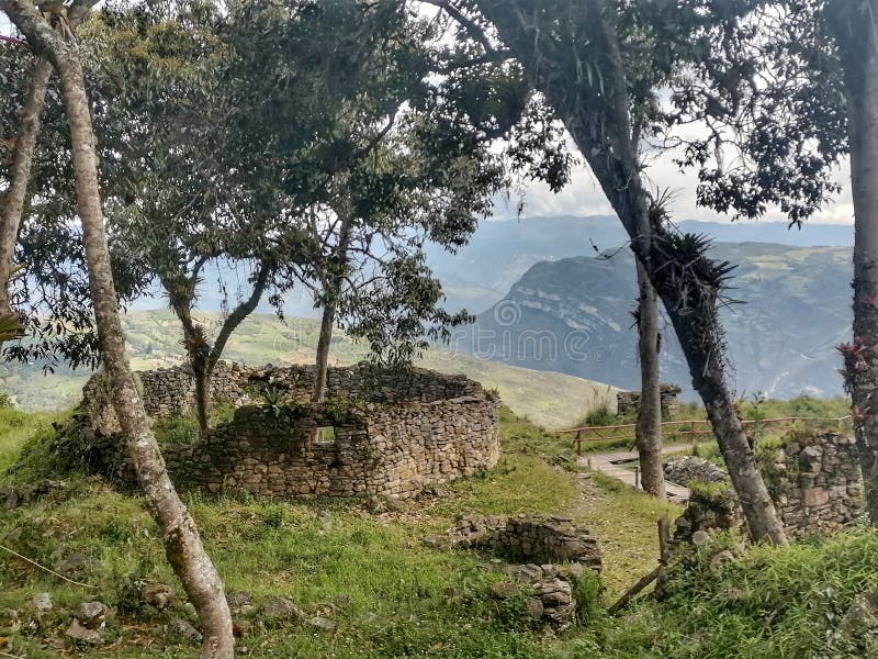 Kuelap Archeological Site. Chachapoyas , North Peru Stock Photo - Image ...