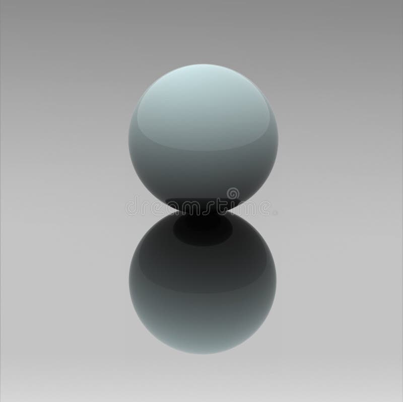 Kugel stock abbildung. Illustration von dimensional, hintergr - 7483324