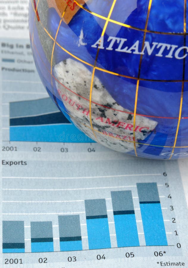 Kugel Und Diagramm Der Wirtschaftlichkeit Stockbild - Bild von erfolg ...