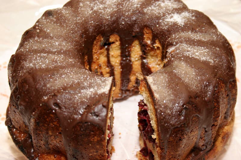 Kuglof, cake stock photo. Image of batter, german, dessert - 972306