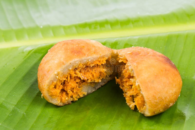 Kuih Cucur Badak, a Traditional Malay Delicacy Stock Image - Image of ...
