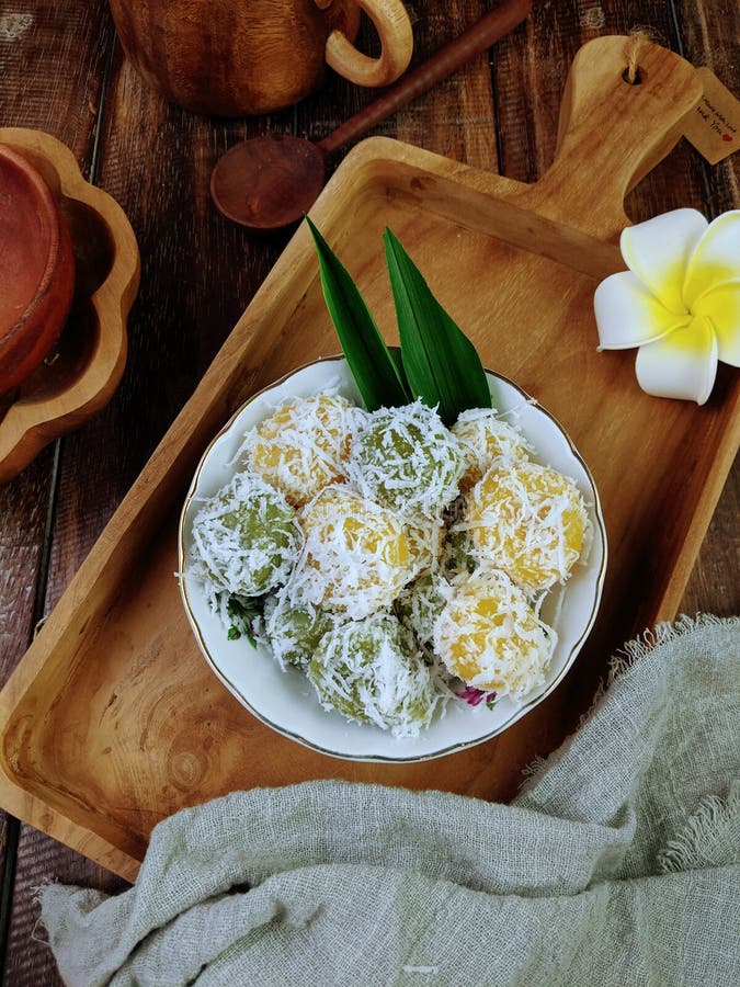 Kuih Gula Melaka O Comida Glutiniana Imagen de archivo - Imagen de ...