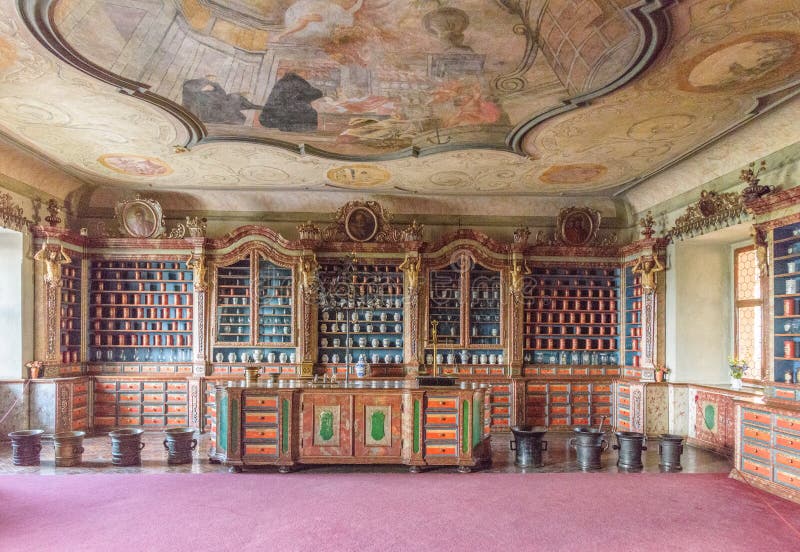Kuks Castle and Its Baroque Pharmacy, Czechia Editorial Photography ...