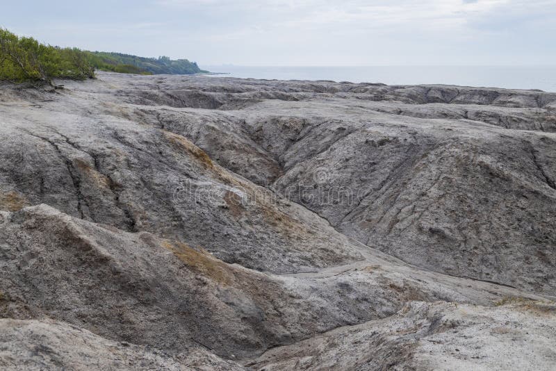 Kultippen Hasle - Old Coal Mining Waste Location. Denmark Bornholm ...