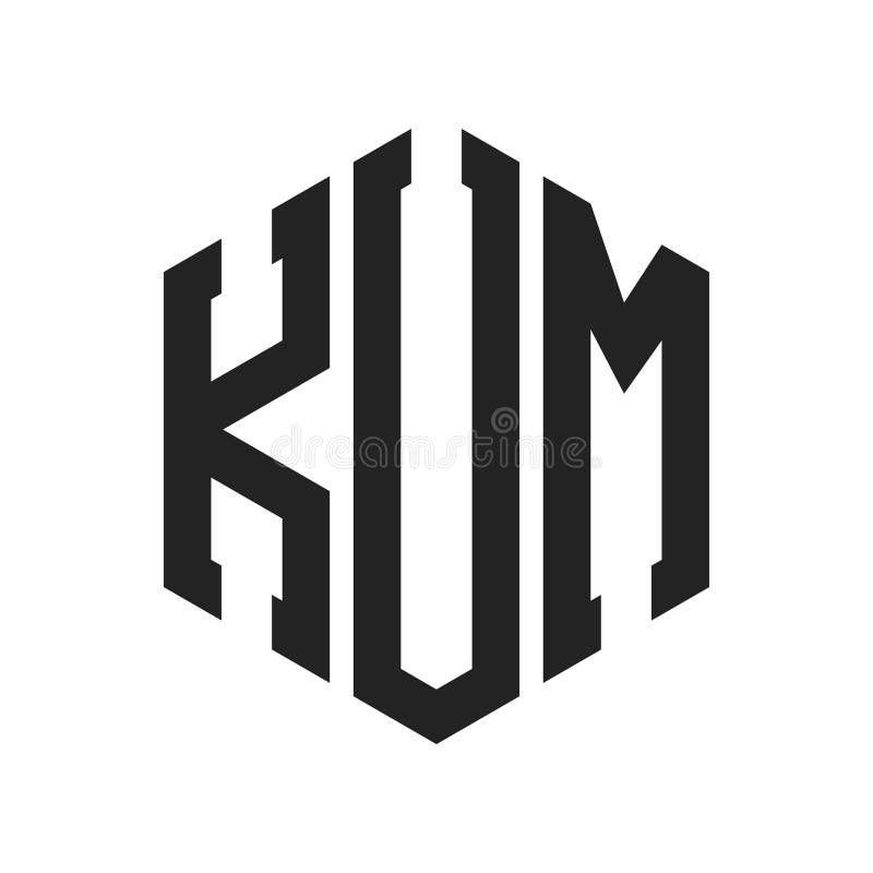 Logo Design. Initial Letter Monogram Logo Using Hexagon Shape Stock ...