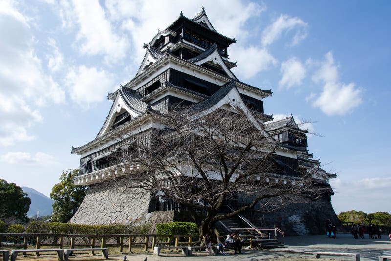 Kumamoto Castel editorial photography. Image of castel - 57670477