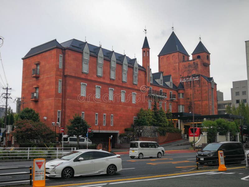 Kumamoto Japan - 11 Sep 2018 : Red Brick Building at Kumamoto ...