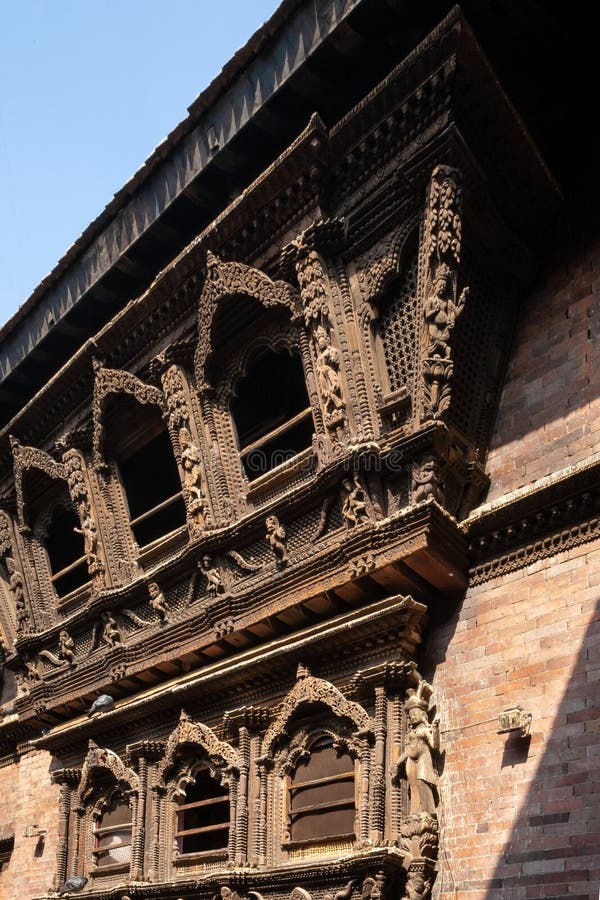 Building of Kumari Devi, the Living Goddess - Kathmandu, Bagmati, Nepal ...