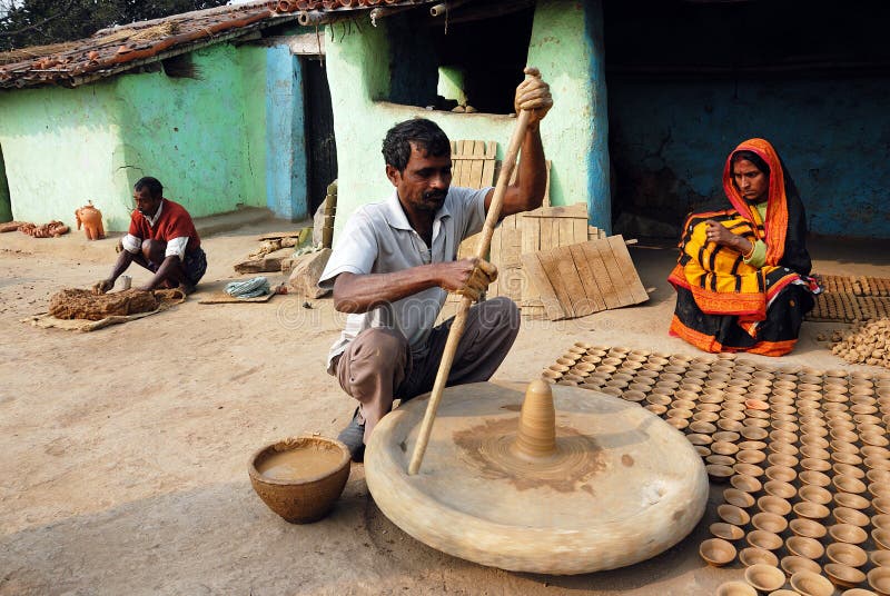 Kumhaar, the Indian Pottery Maker Editorial Photography - Image of ...