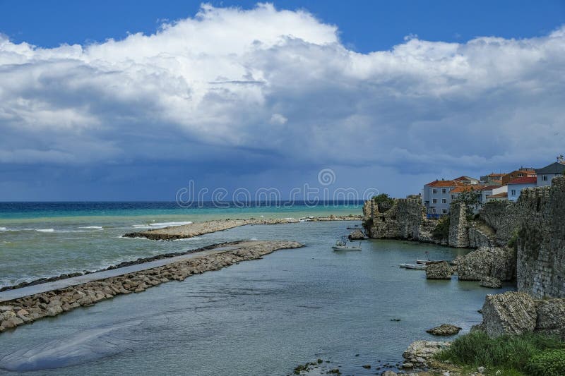 Kumkapi Beach in Sinop, Turkey Editorial Photography - Image of ...