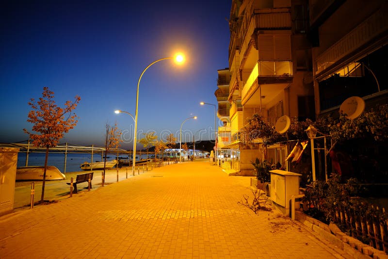 Kumla Gemlik Bursa Turkey Landscape - Sunset Editorial Stock Image ...