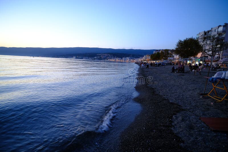 Kumla Gemlik, Bursa, Turkey Editorial Image - Image of beach ...
