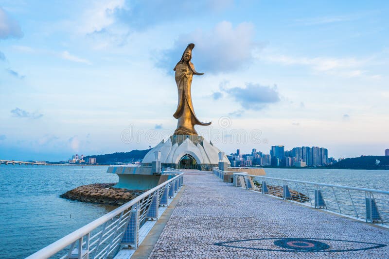 Kun Iam Statue Landmark in Macau City Editorial Image - Image of china ...