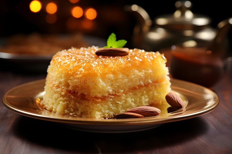 Kunafa, a Delectable Dessert of Shredded Phyllo Dough Filled with Sweet ...