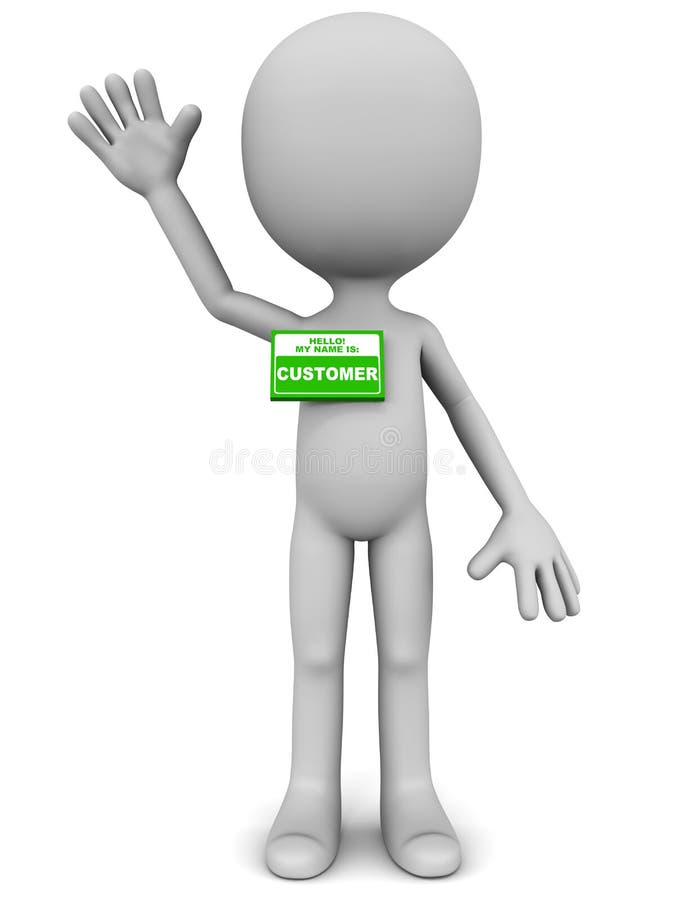 Kunde stock abbildung. Illustration von ziel, nantes - 33507961