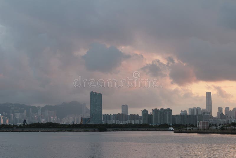 Kung tong Typhoon shelter stock image. Image of asian - 64190659