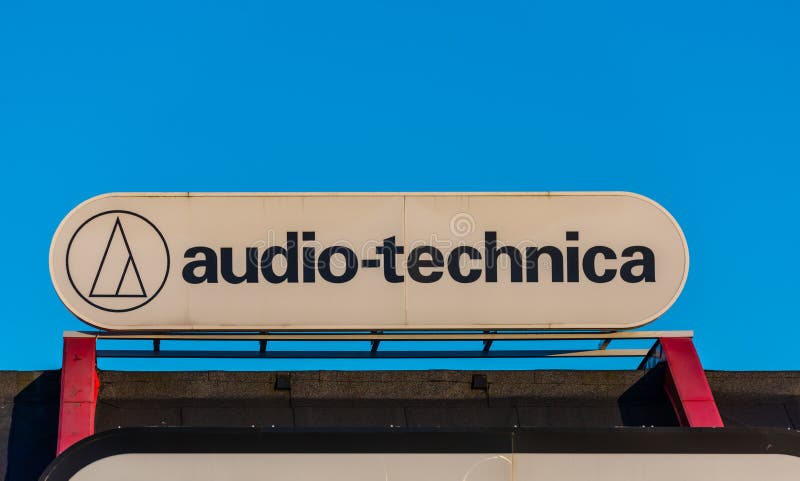 Audio-technica Sign on Top of a Building.. Editorial Stock Image ...