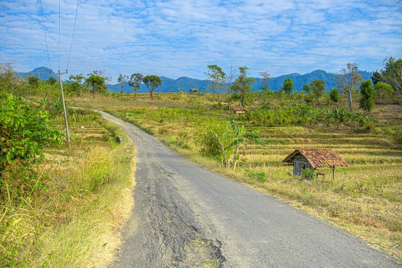Kuningan west java stock photo. Image of grassland, hill - 290885988