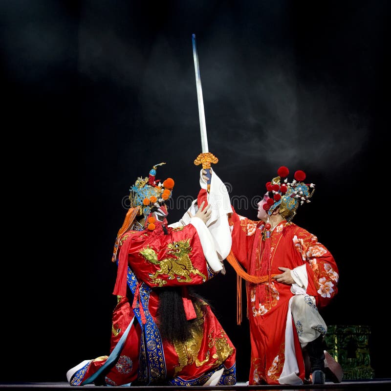Kunqu Opera : Gongshunzidu editorial stock image. Image of imagination ...