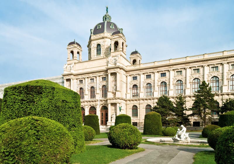 Kunsthistorisches Museum in Vienna Stock Image - Image of national ...