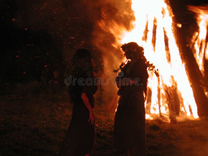 Kupala night stock photo. Image of traditional, woman, girl - 170748