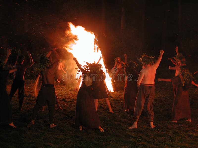 Kupala night stock image. Image of fire, kupala, shortest - 170755