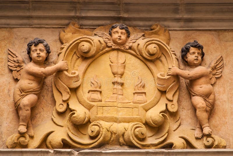 Kupidon fotografering för bildbyråer. Bild av valencia - 34915533