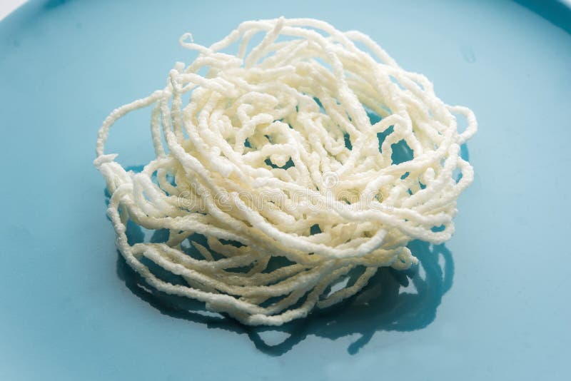 Kurdayi / Kurdai / Kurdayee is a Fried Side Dish from India Stock Image ...