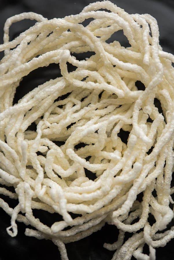 Kurdayi / Kurdai / Kurdayee is a Fried Side Dish from India Stock Photo ...