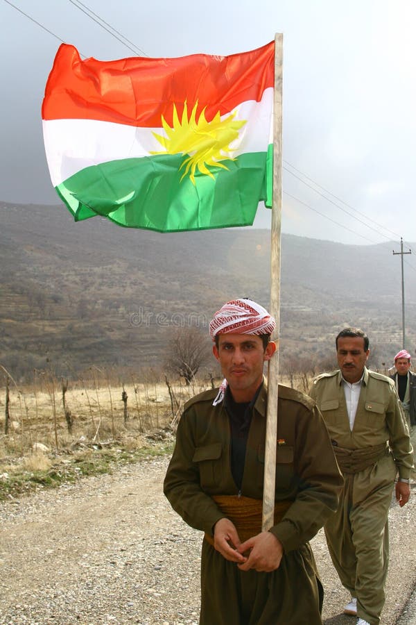 Kurdish Peshmerga editorial photography. Image of soldier - 18366262