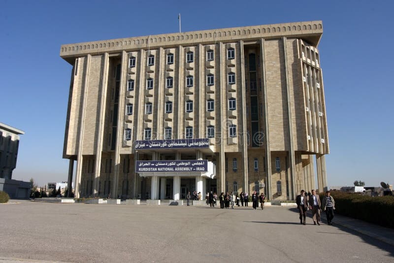 Kurdistan Regional Parliament Building Editorial Stock Photo - Image of ...
