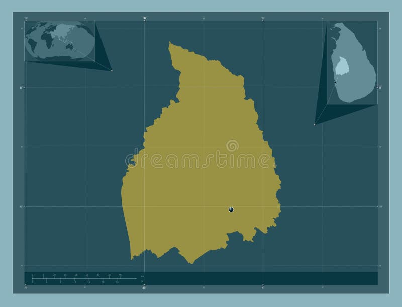 Kurunegala, Sri Lanka. Solid. Capital Stock Illustration - Illustration ...