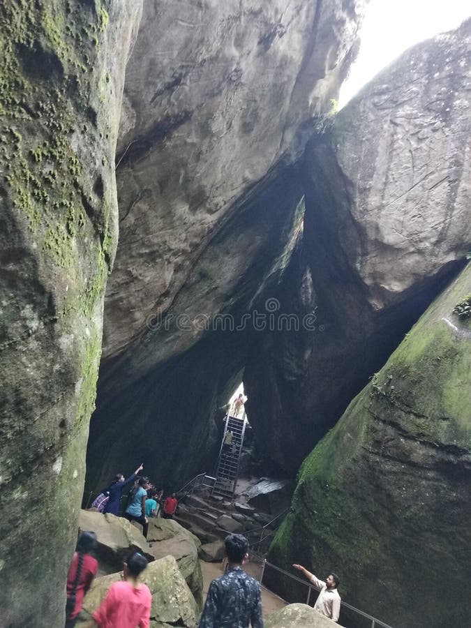 Kuruva cave editorial image. Image of wayanad, kerala - 121107010
