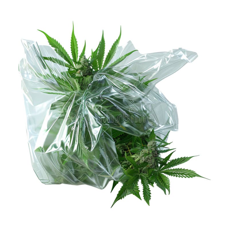 Kush Plant on Transparent Background - Ai Generated Stock Illustration ...