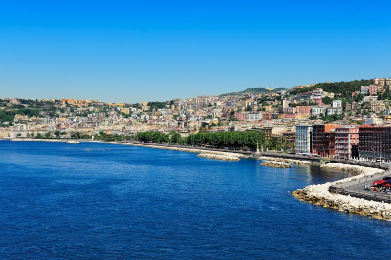 Kust van Napels, Italië stock foto. Image of golf, historisch - 35381460