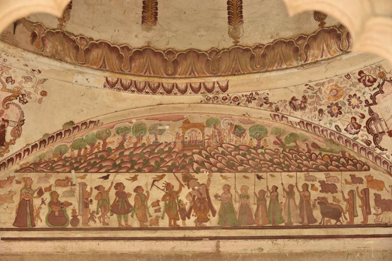 Kusum Sarovar, Mathura, India Fotografia Stock - Immagine di induismo ...