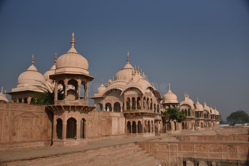 Kusum Sarovar, Mathura, India Stock Photo - Image of uttar, religion ...