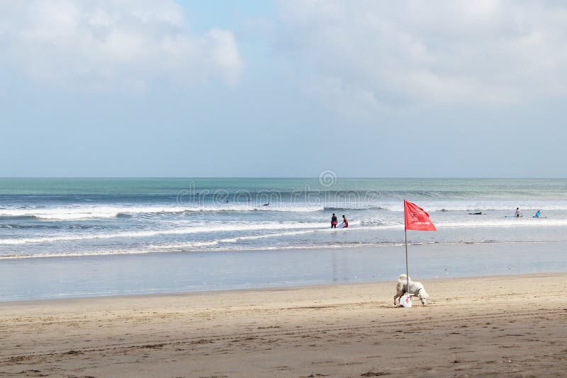Kuta beach stock photo. Image of waves, kuta, clouds - 163704328