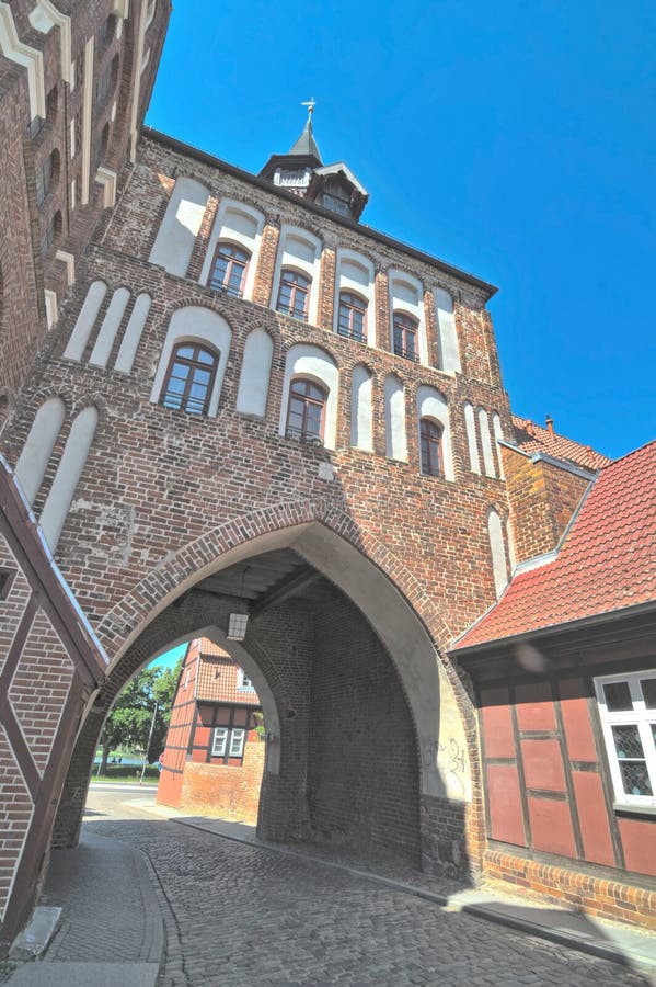 Kutertor Gate One of Two City Gates of Stralsund, Germany Stock Photo ...