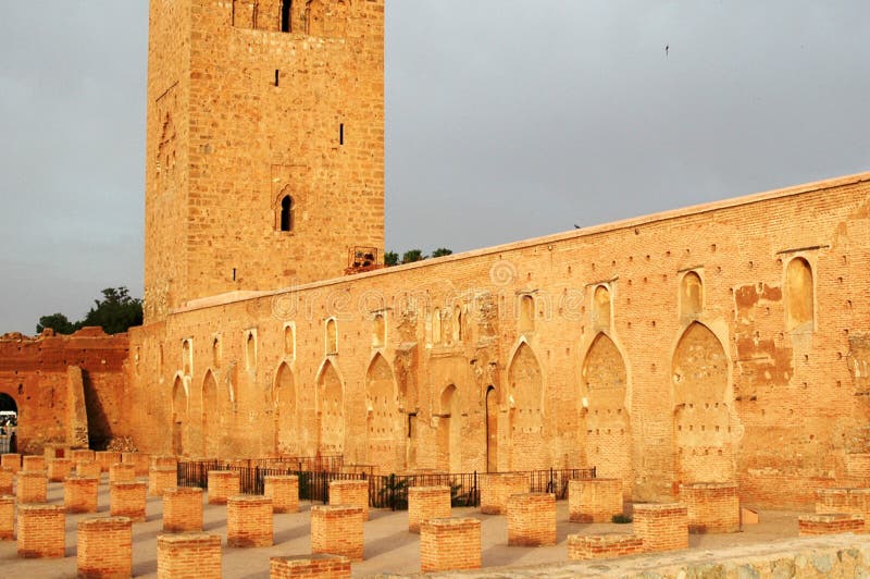Kutubiyya Mosque or Koutoubia Mosque, Marrakech, Morocco Editorial ...