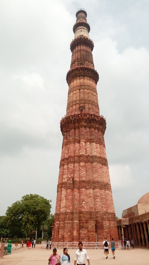 Kutum minar editorial photography. Image of kutum, building - 75126077