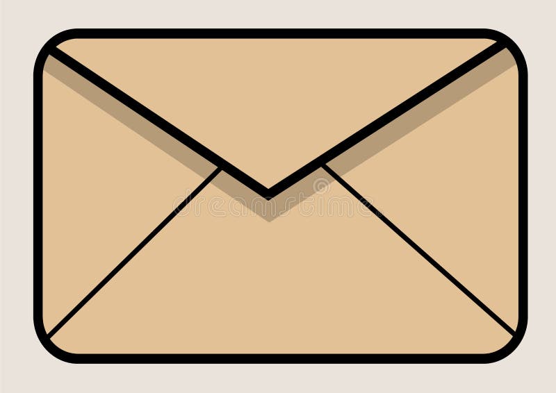 Kuvert vektor illustrationer. Illustration av isolerat - 9709326