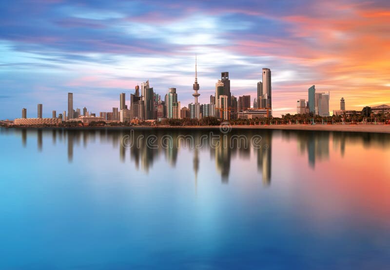 Cityscape of kuwait stock photo. Image of building, city - 41359136
