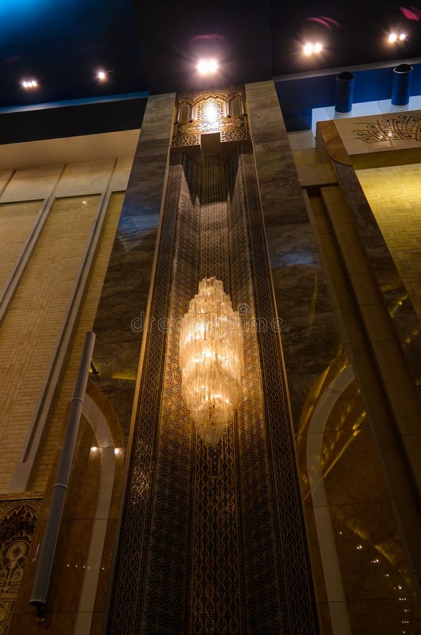 Kuwait Grand Mosque Interior, Kuwait-city, Kuwait Stock Image - Image ...