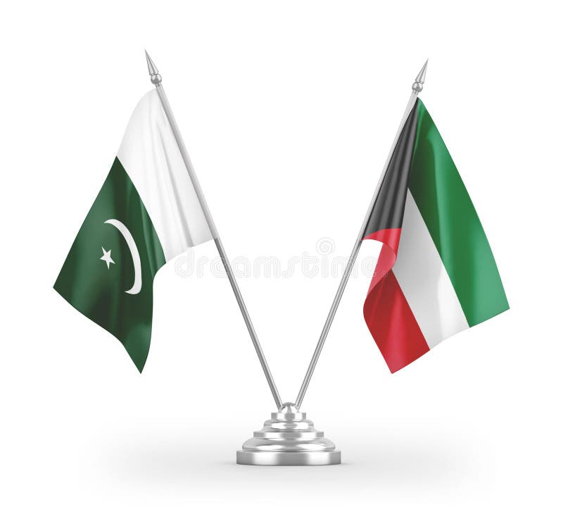 Kuwait and Pakistan stock illustration. Illustration of east - 102376263