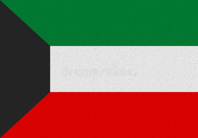 Kuwait paper flag stock photo. Image of national, texture - 138241732