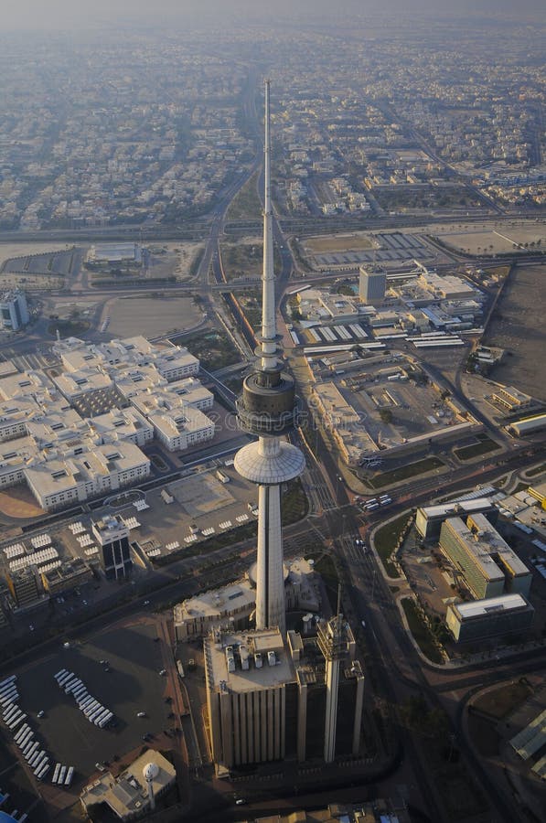 Kuwait from the Sky stock image. Image of attraction - 10506173